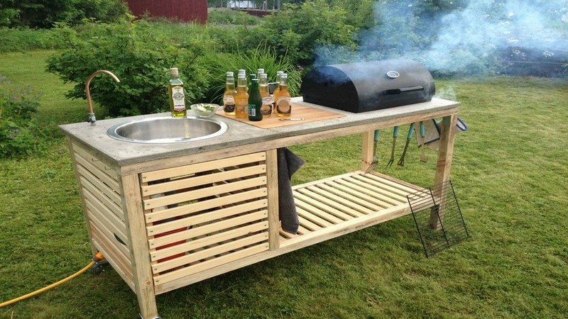 DIY Idea: Make Your Own Portable Outdoor Kitchen | Beauty of Planet Earth