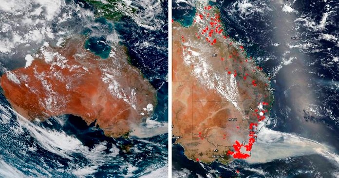 Satellite Images From Space Reveal The Shocking Extent Of Australia’s ...