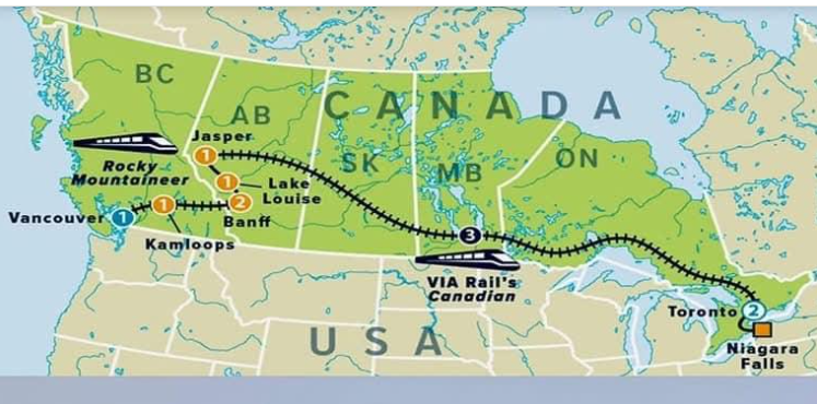 The Trans-Canadian Rail Route: An Iconic Journey Across Canada | Beauty ...