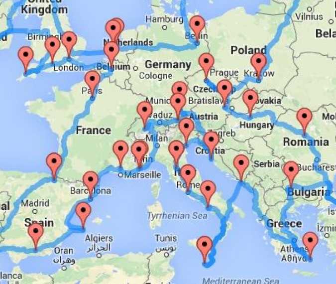 The ultimate European road trip, according to data | Beauty of Planet Earth