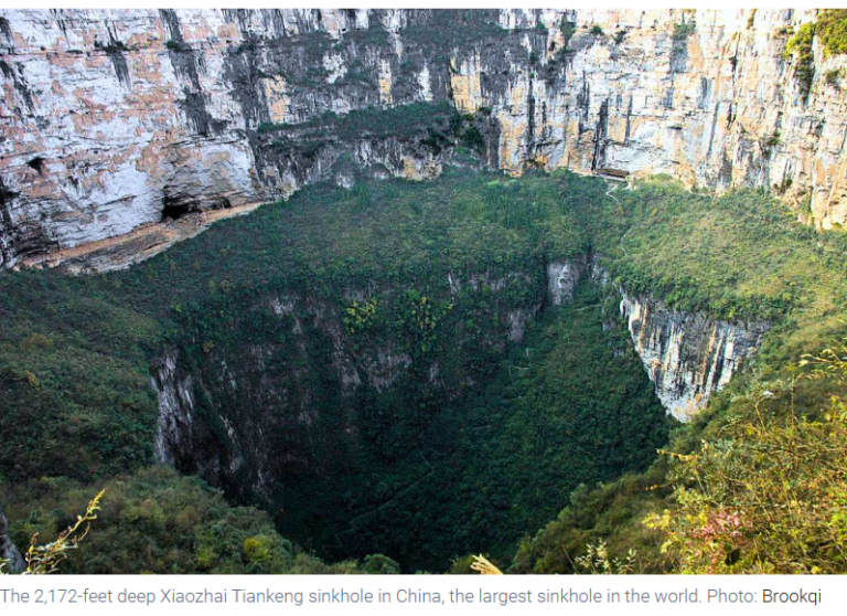 Descend Into the Heavenly Pit: Exploring Xiaozhai Tiankeng, the World’s ...
